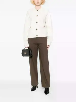 TOTEME Trousers With Seam Detailing