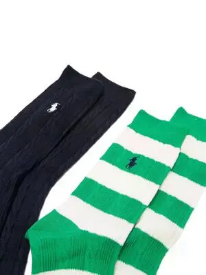 Polo Ralph Lauren Polo Bear Cable-knit Socks