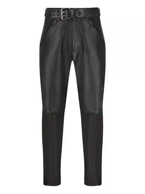 Saint Laurent Leather Trousers