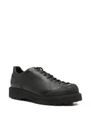 Diemme Ampezzo Leather Sneakers - Black