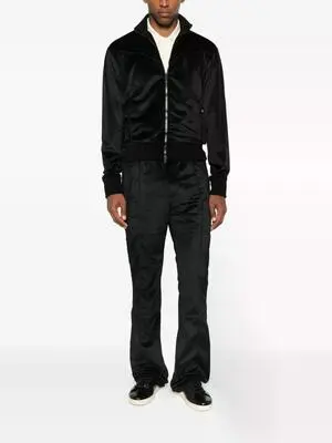 Amiri Velour Zip-up Jacket