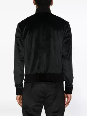Amiri Velour Zip-up Jacket