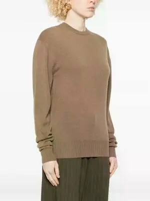 TOTEME Round-neck Sweater - Brown