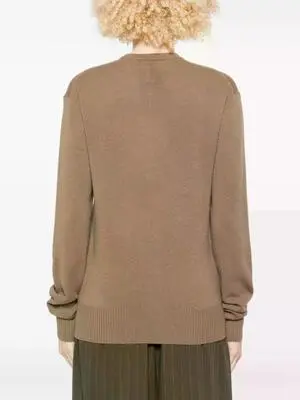 TOTEME Round-neck Sweater - Brown