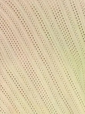 Fendi High-neck Honeycomb-knit Turtleneck