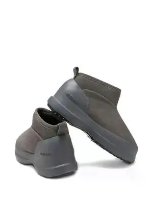 Moon Boot Mezzaluna Rain Boots - Grey
