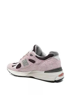 NEW BALANCE 991 Suede Sneakers - Pink