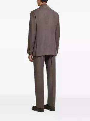Zegna Single-breasted Mélange Suit