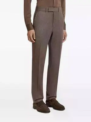 Zegna Single-breasted Mélange Suit