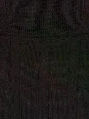 ALLUDE Ribbed Turtleneck Sweater
