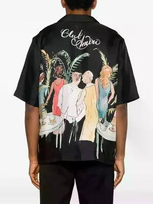 Amiri Illustration-print Short-sleeve Shirt