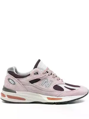 NEW BALANCE 991 Suede Sneakers - Pink