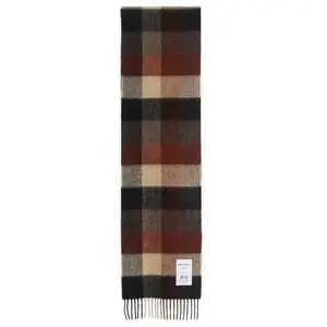 Norse Projects Norse Moon Merino Lambswool Checked Scarf