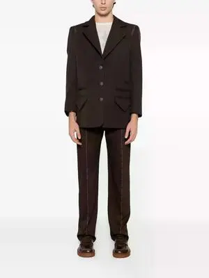 SONIA CARRASCO Heavyweight Single-breasted Blazer