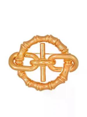 Balmain Bamboo Chain Brooch