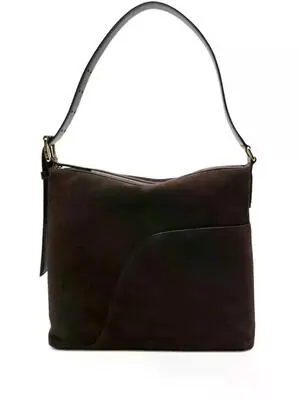 ATP ATELIER Bassano Suede Shoulder Bag - Brown