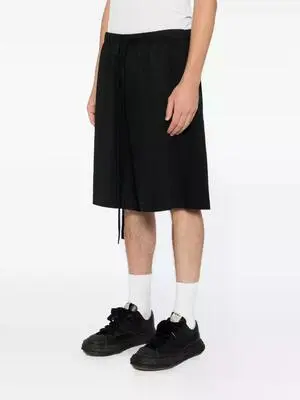 Fear Of God Logo Patch Shorts - Black
