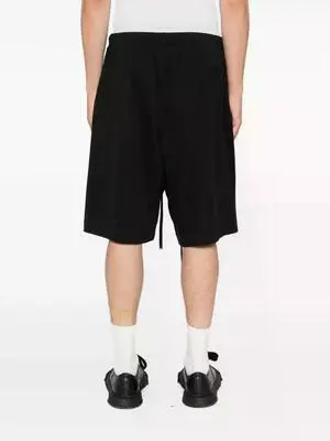 Fear Of God Logo Patch Shorts - Black