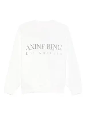ANINE BING Jaci Sweatshirt - White