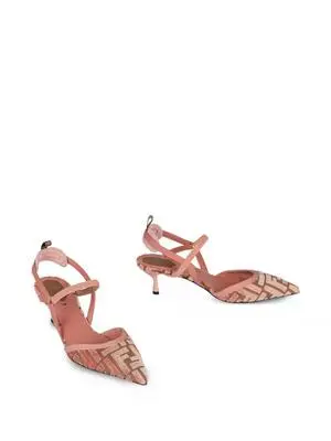 Fendi 55mm Colibrì Lit Slingback Pumps