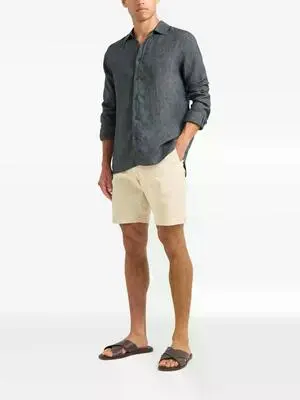 Orlebar Brown Belted Stretch-cotton Shorts - Neutrals