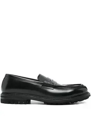 HENDERSON BARACCO Penny-strap Leather Loafers