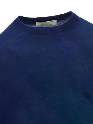 MAURO OTTAVIANI Crew-neck Wool Sweater - Blue