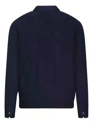 MAURO OTTAVIANI Button-placket Wool Polo Shirt