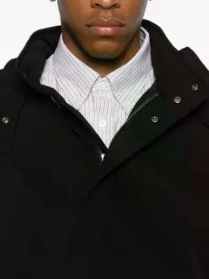 A.p.c. Single-breasted Hooded Coat