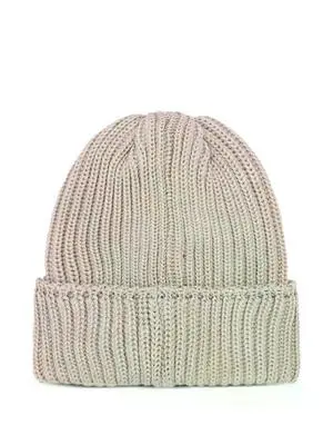 Needles Rib-knit Beanie With Butterfly Embroidery
