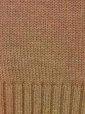 ZANONE Ribbed High-neck Sweater - Brown