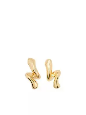 MARIA BLACK Coil Curl Stud Earrings - Gold