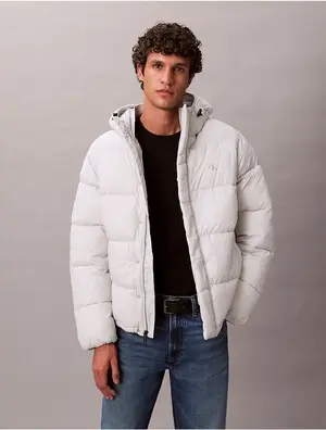 Calvin Klein Hooded Outerwear For Men