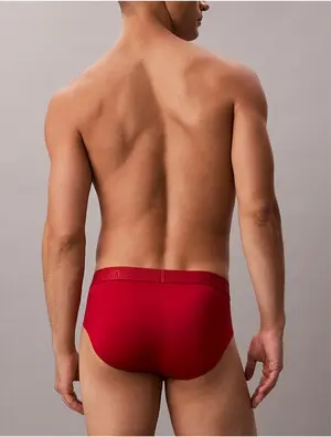 Calvin Klein Hip Brief - Red Stamp