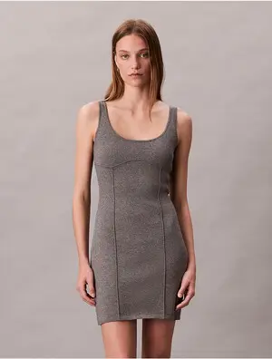 Calvin Klein Tech Knit Mini Dress