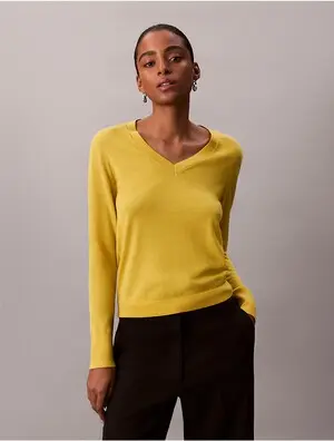 Calvin Klein Fitted Sweaters For Women