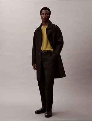 Calvin Klein Merino Wool Classic Sweater - Cedar
