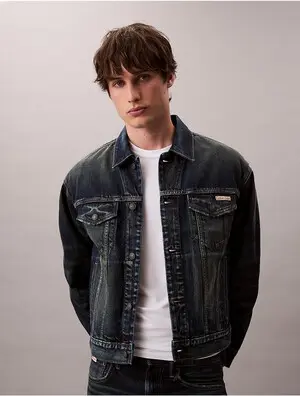 Calvin Klein Trucker Jackets For Men