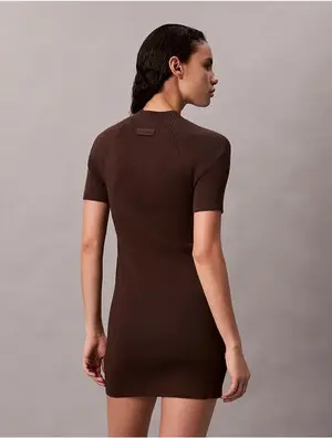 Calvin Klein Tech Knit Mini Dress
