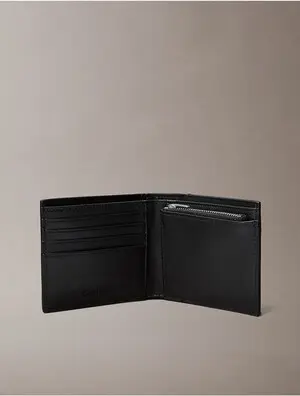 Calvin Klein Emblem Bifold Wallet With Card Case