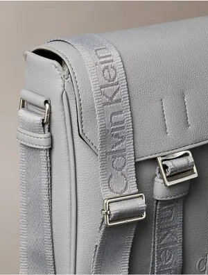 Calvin Klein Cargo Reporter Bag - Formal Grey