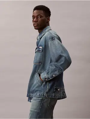 Calvin Klein Relaxed Denim Field Jacket