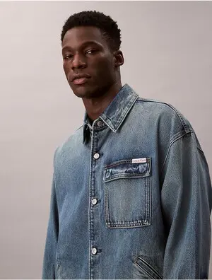 Calvin Klein Relaxed Denim Field Jacket