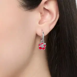 Disney Lilo & Stitch Flower Charm Jewelry Set