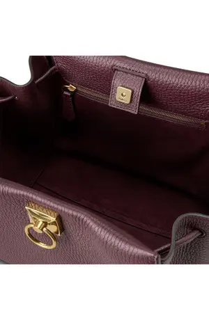 Mulberry Small Iris Leather Top Handle Bag