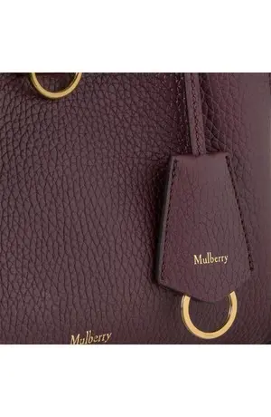 Mulberry Small Iris Leather Top Handle Bag