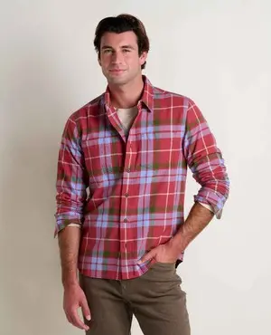 TOAD & CO Pinevale Long Sleeve Shirt - Sundown