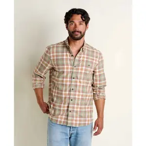 TOAD & CO Airscape Long Sleeve Shirt - Copper Pattern