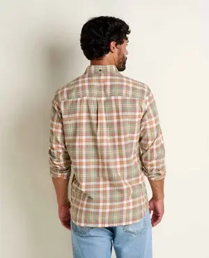 TOAD & CO Airscape Long Sleeve Shirt - Copper Pattern