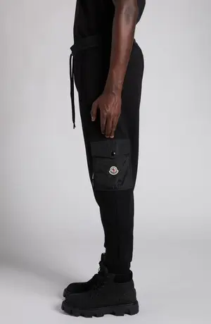 Moncler Logo Patch Cargo Joggers